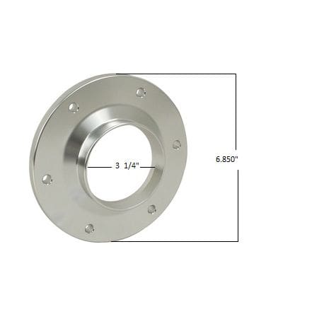 ERCO Billet Axle Retainer - Swing Axle HD Billet aluminium (per side ...