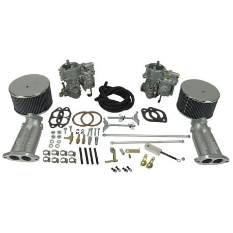 Kadron Dual Deluxe 44mm carb Kit - Type 1 - Rod Penrose Racing