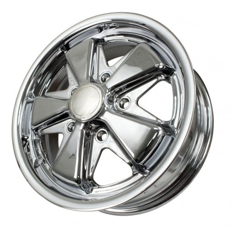 911 Fuchs Polished - (5 x 130) - 15" x 4.5" - Rod Penrose Racing