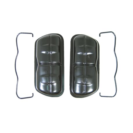 Valve Covers and bales - Standard pressed steel - Black gloss - Set of ...