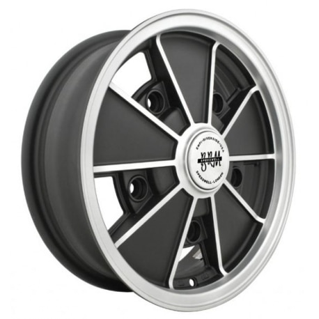 BRM Gloss Black - (5 x 205) - 15" x 6.5" - Rod Penrose Racing